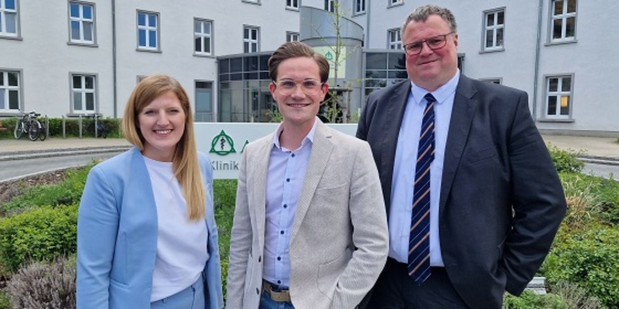 Till Sander übernimmt die Leitung der Asklepios Klinik Weißenfels, Hannah Gilles wechselt zum ...